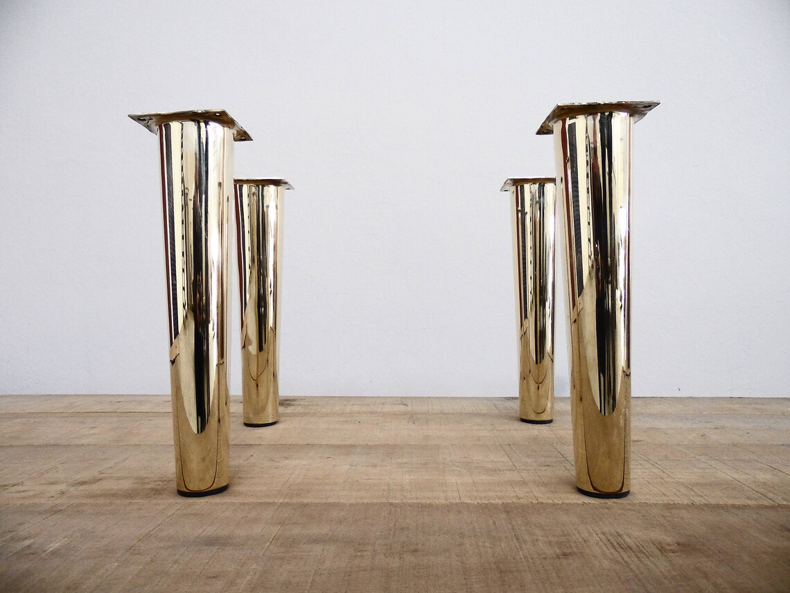 Coffee Table Legs 16 CONE Table Legs Height 12 - Etsy