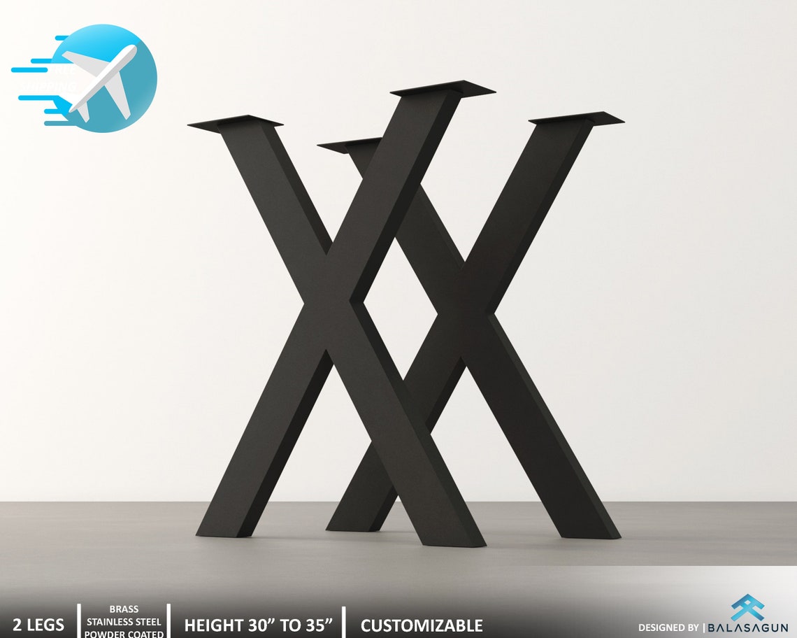 Metal Counter Table Legs counter Legs Metal Steel Table - Etsy