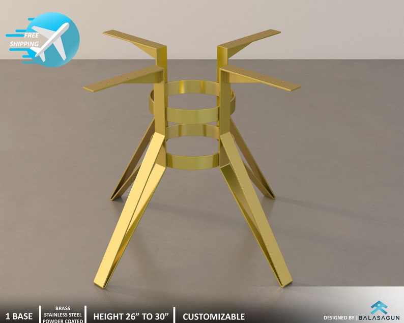 Metal Dining Table Base 28 LAGARI Table Base 28 | Etsy