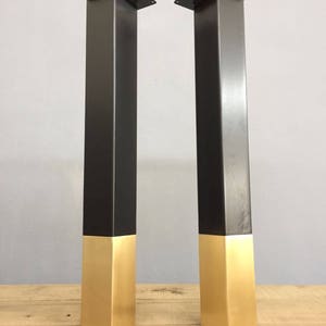 Counter Steel |brass| Kitchen Island Legs ,modern Table Legs Set ( 4 ...