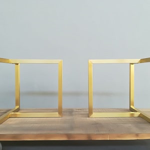 Brass Dining Table Legs 28 X 35 X 26 Brass - Etsy