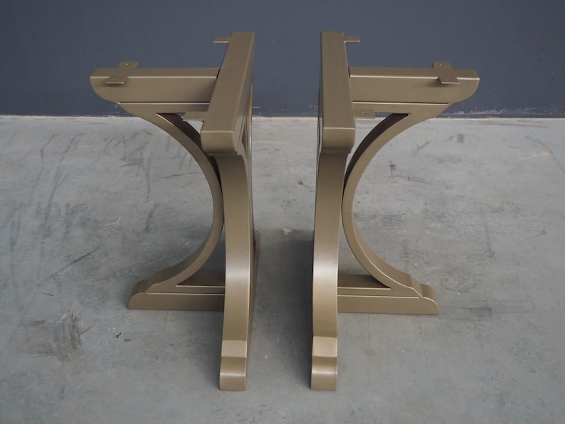 Modern Dining Table Legs Handmade & Customizable REY - Etsy