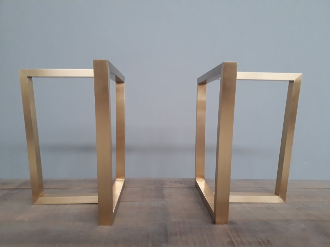 Metal Trestle Table Legs for Heavy Wood Table Tops Iron - Etsy