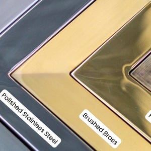 Satin Stainless Steel Round Table Base – 28” Height for Glass or Marble ...