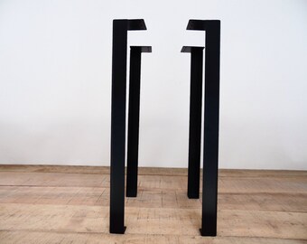 28 Angle Steel Desk Table Legs Height 26 | Etsy