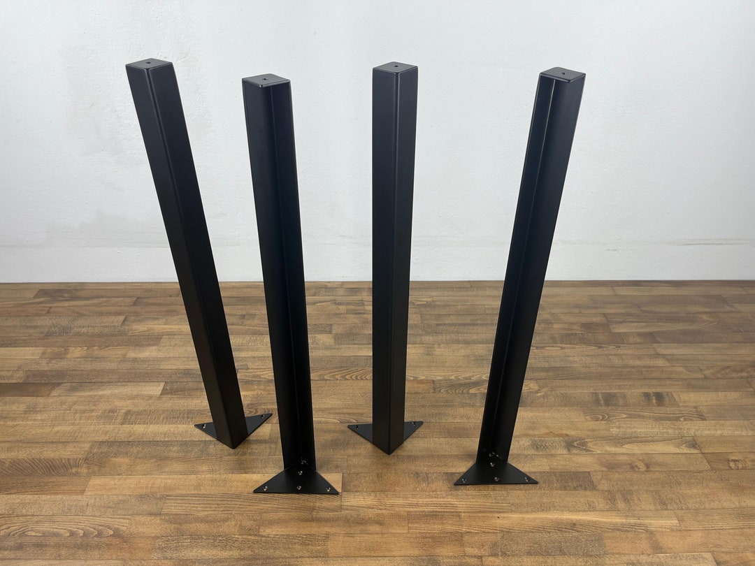 Metal Table Legs , 28 Angle Steel Table Legs, Height 26 30 Set4 - Etsy