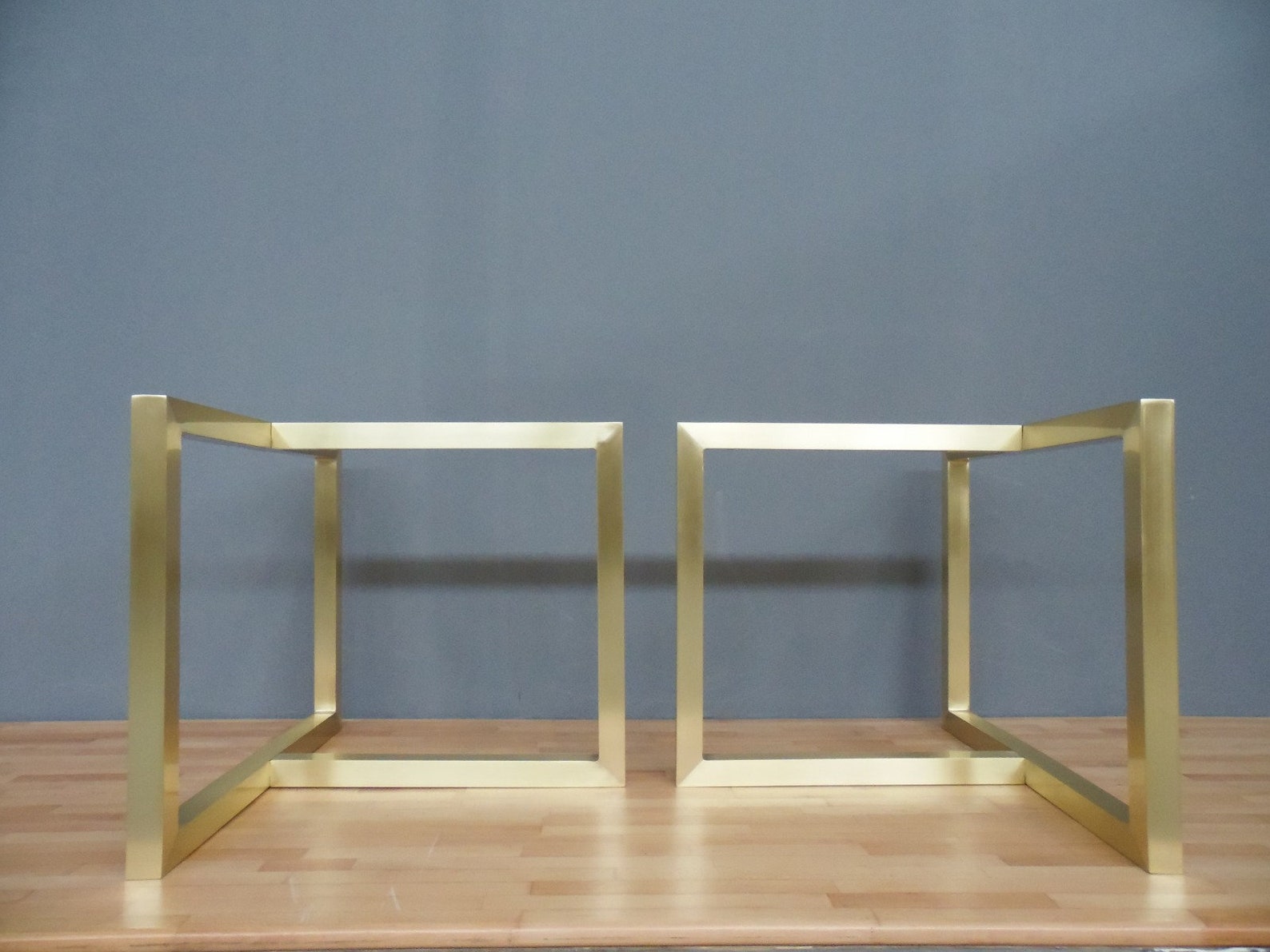 Brass Table Legs custom Table Base modern Dining Table Legs - Etsy