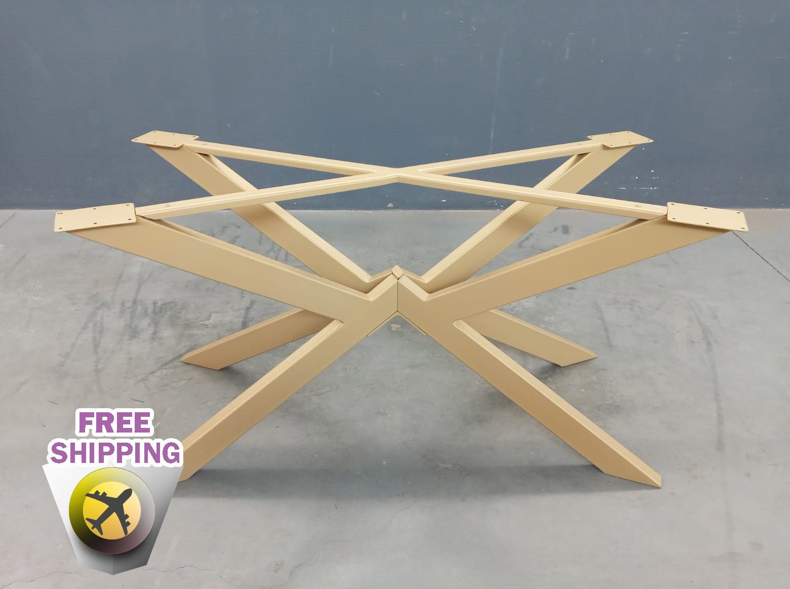 Modern Spider Dining Table Base 28h X 24 W X 52L | Etsy