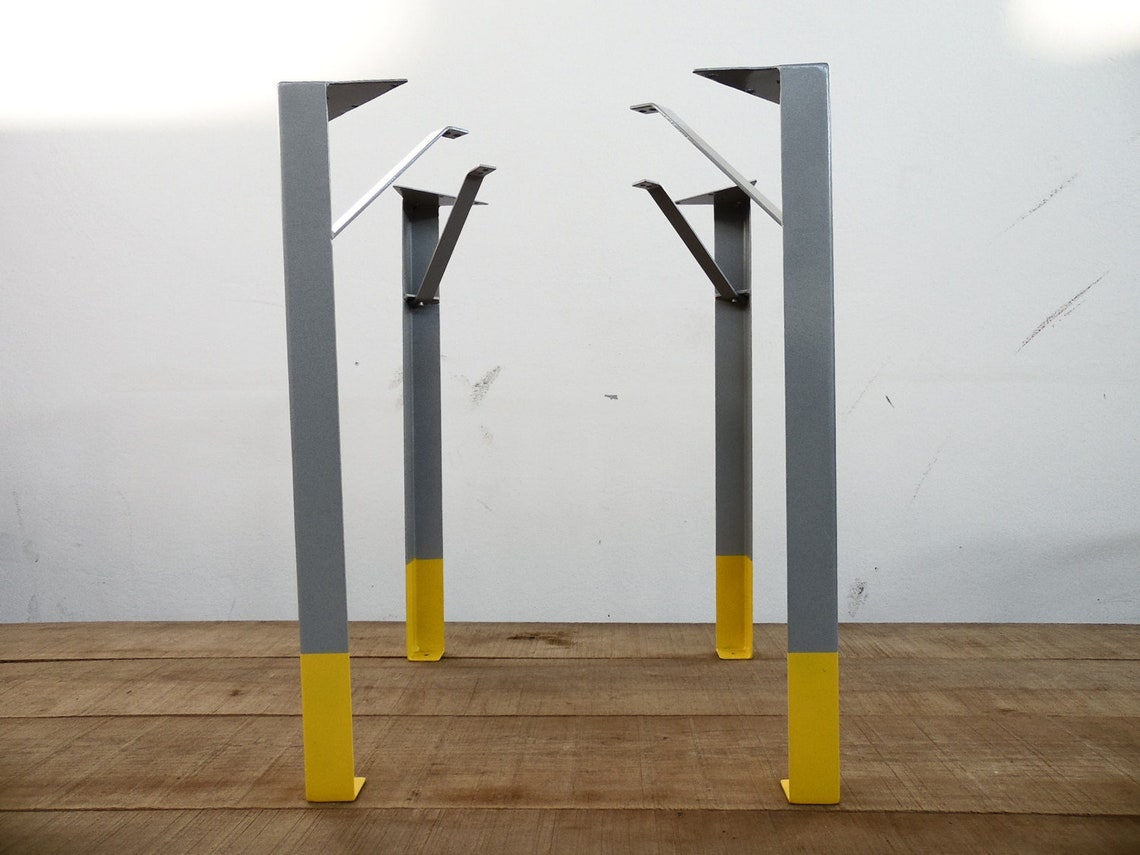 28 Angle Steel Table Legs With Braces Multi Color - Etsy