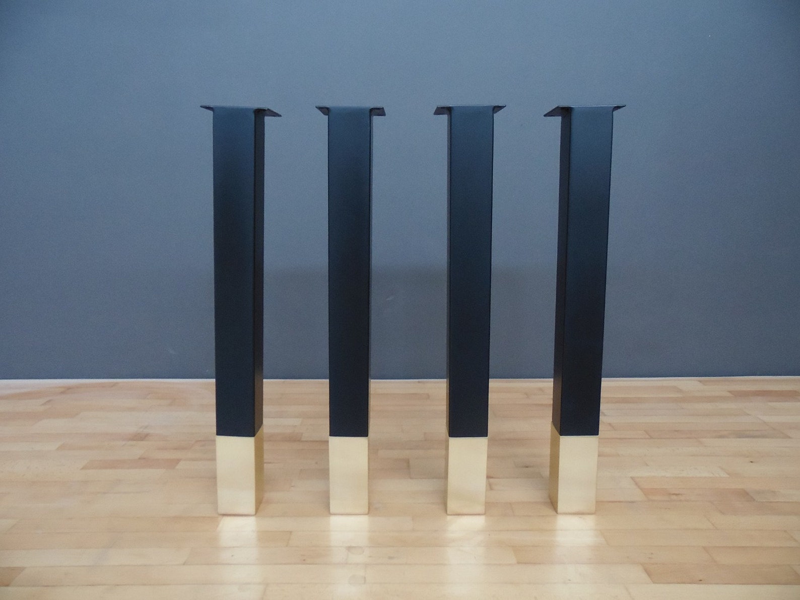 Steel&brass Dining Table Legs Modern FURNITURE LEGS - Etsy