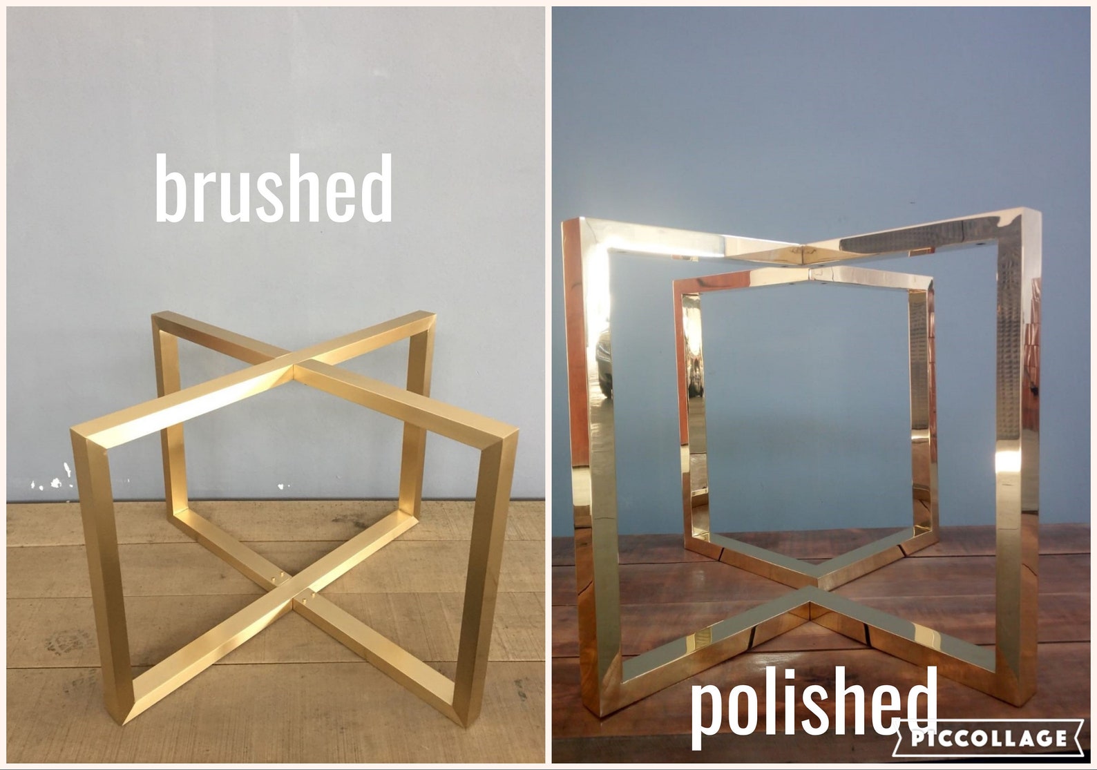 Gold Table Legs for Round Glass Marble Wood Table Tops - Etsy