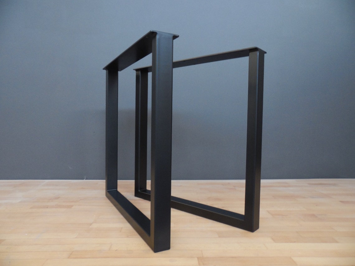 Metal Table Legs 28 Steel Desk Frame Table Legs 24 - Etsy