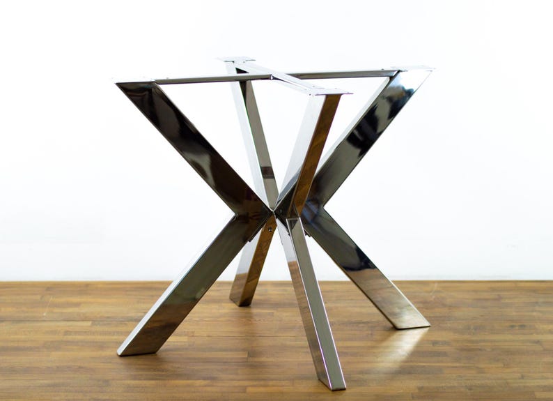 Stainless Steel Round Dining Table Base, 28" H X 35" Diameter , TUG by ...