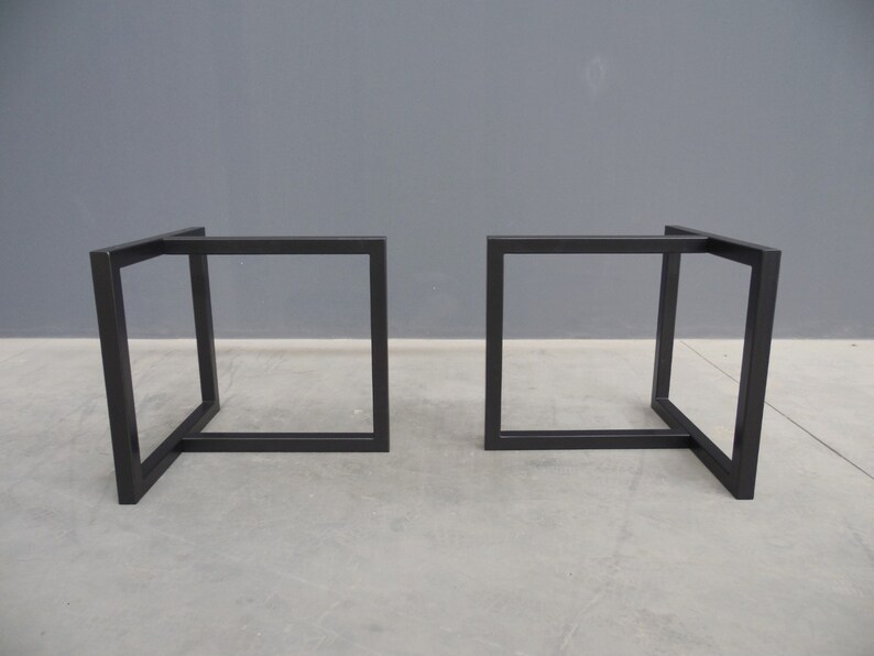 Metal Table Legs T Shaped Steel Dining Table Legs Iron - Etsy