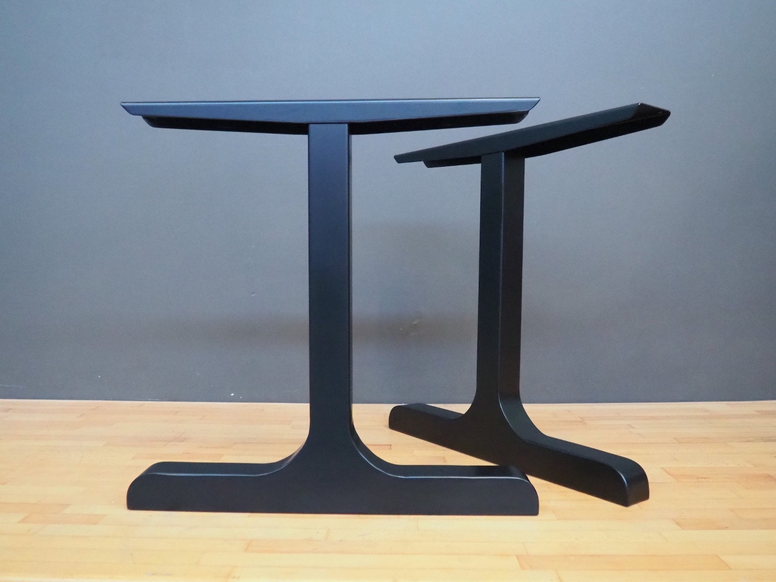 Iron Table Legs Steel Industrial Dining Table Legs , 28 Single Bar-70 ...