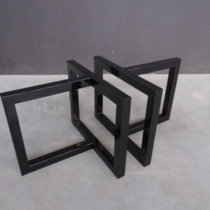 Metal Dining Table Legs, Trestle Iron Table Legs ,industrial Heavy Duty ...