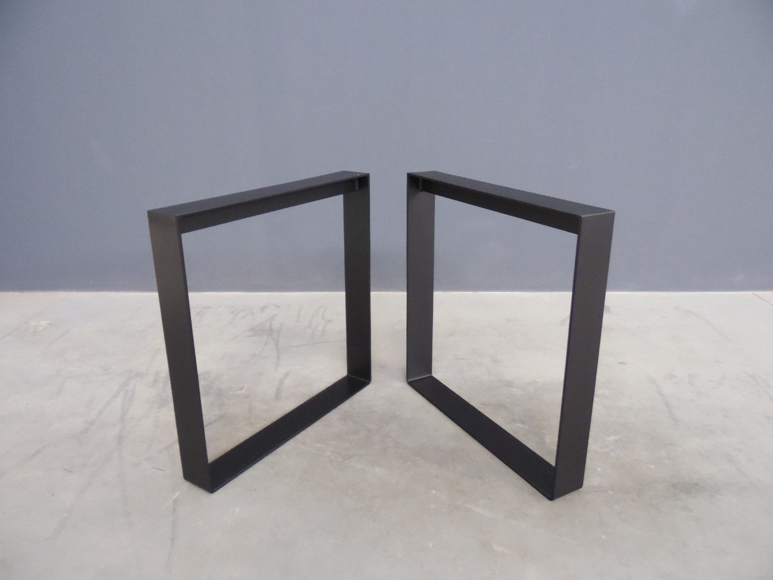 28 Wide Flat Steel Table Legs28 Wide Bases | Etsy