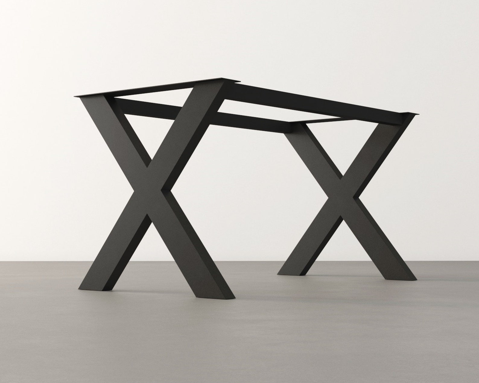 Steel Dining Table Base for Modern Rooms 28h X | Etsy