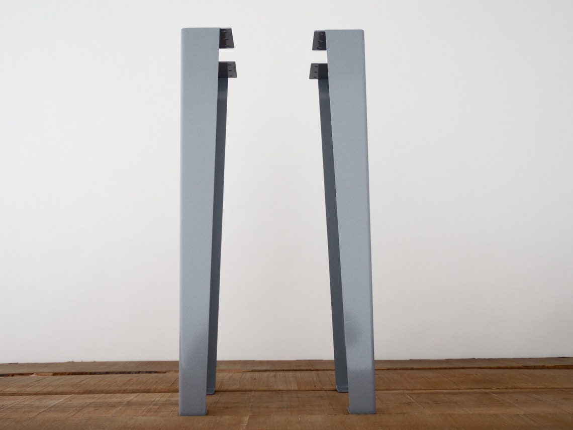 28 Angle Steel Desk Table Legs Height 26 - Etsy