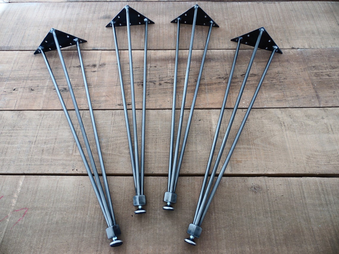 28 Hairpin Table Legs 3-pin-nuts Height 2630 - Etsy