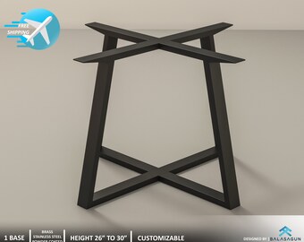 Round Metal Table Base - Etsy