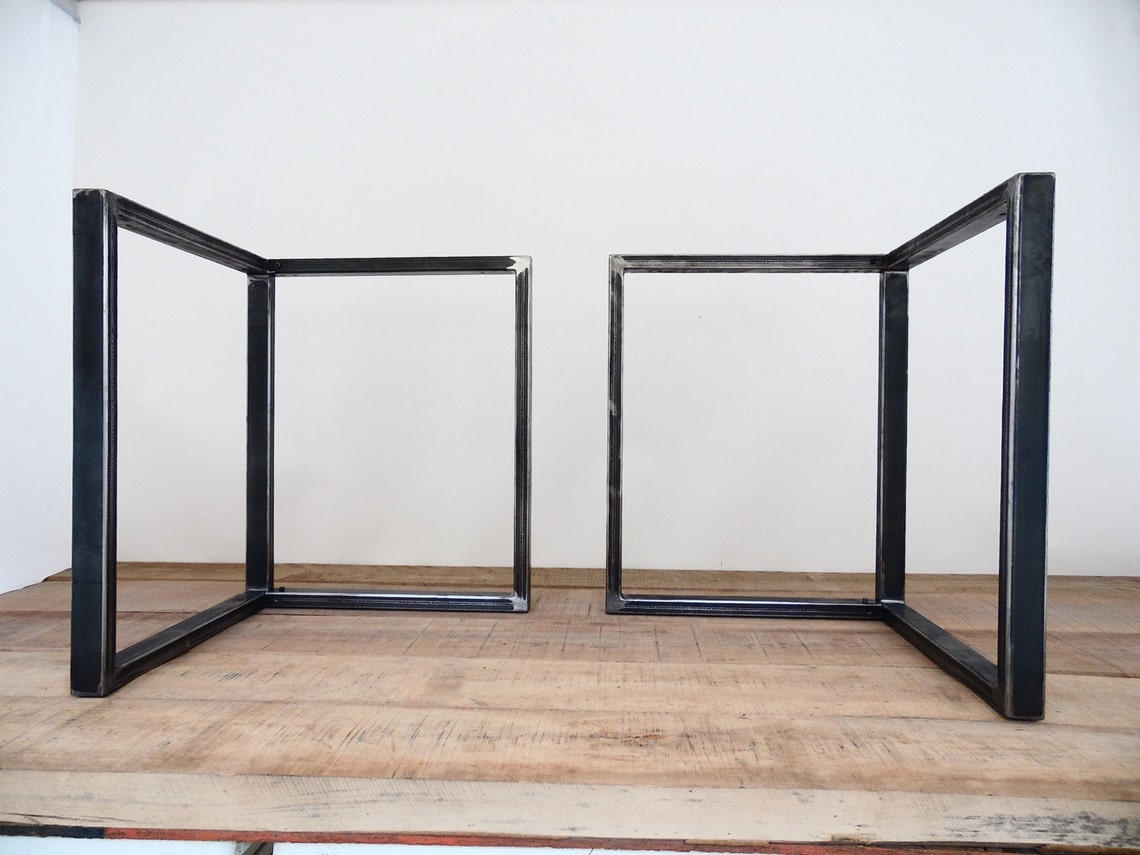 Modern Metal Table Base 28 X 23 X 23 - Etsy