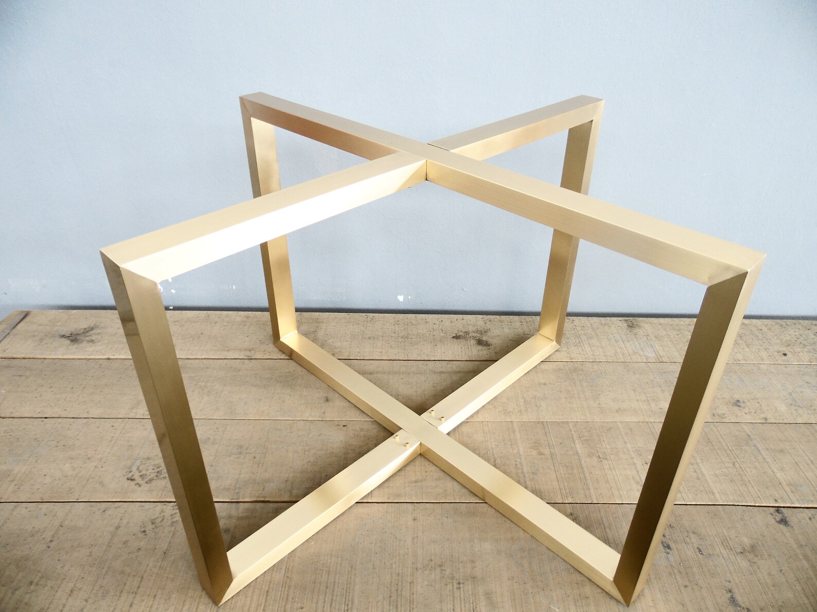 Gold Table Legs for Round Glass Marble Wood Table Tops | Etsy