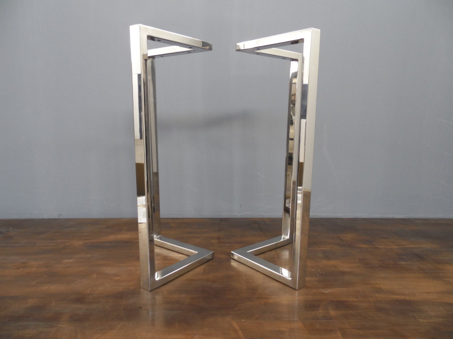 Bar Height 40 Table Legs Stainless Steel Table Legs for Live - Etsy