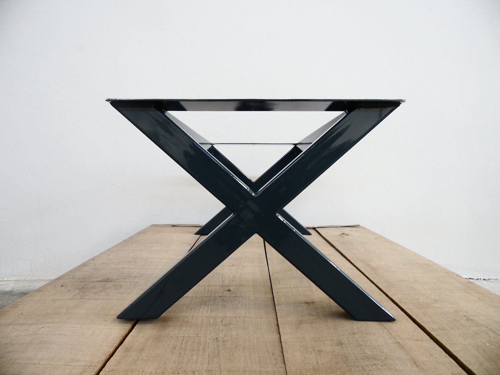 Steel Dining Table Base 28 H X 24 W X 72 L - Etsy