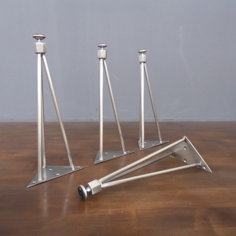 Chrome Table Legs - Etsy