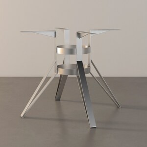 Metal Dining Table Base , 28 LAGARI Table Base, 28 Height X 35 Design ...