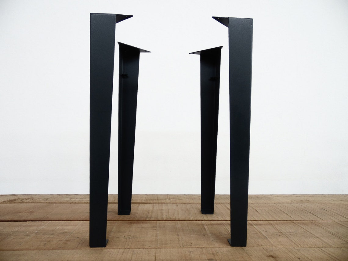 28 Angle Steel Desk Table Legs Height 26 - Etsy