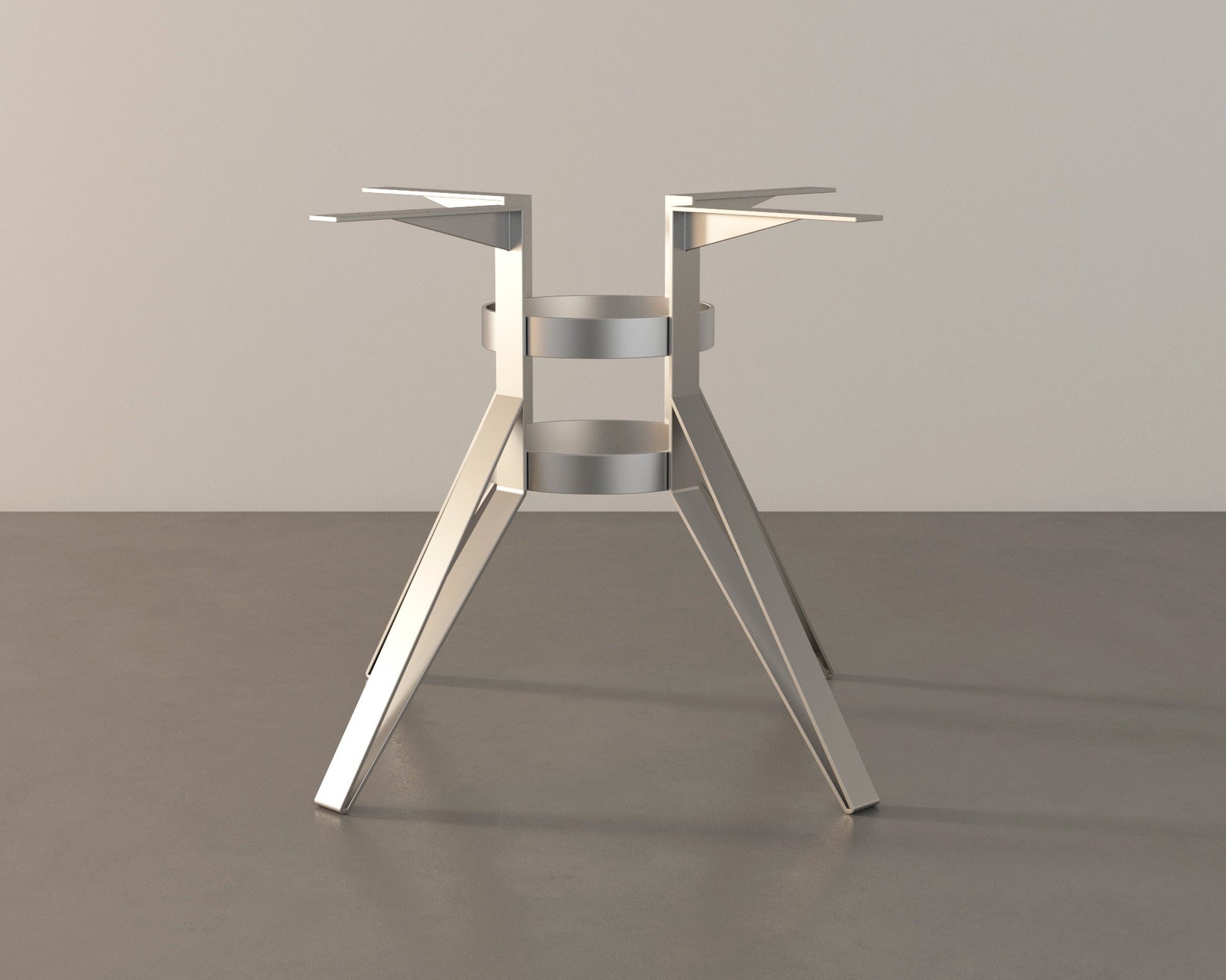 Metal Dining Table Base , 28 LAGARI Table Base, 28 Height X 35 Design ...