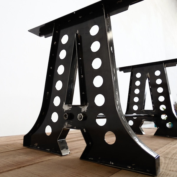 Industrial Table Base - Etsy