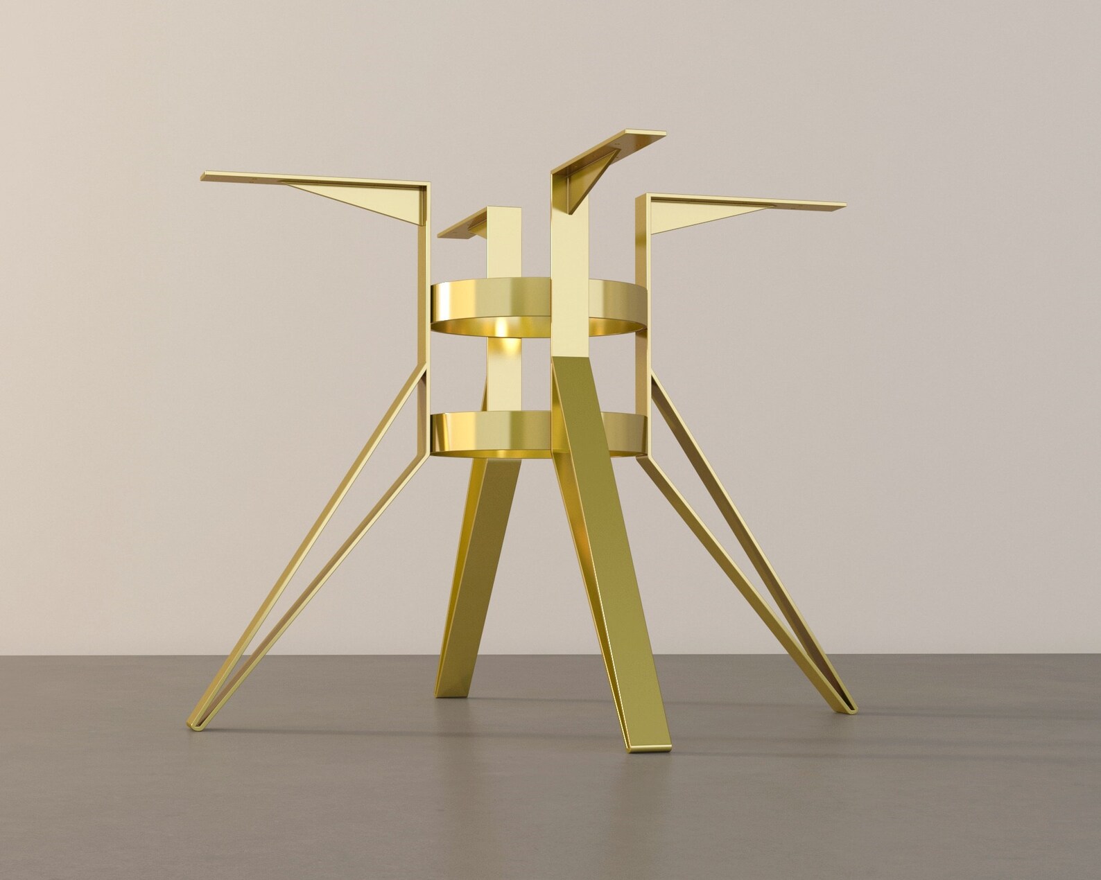 Metal Dining Table Base 28 LAGARI Table Base 28 | Etsy