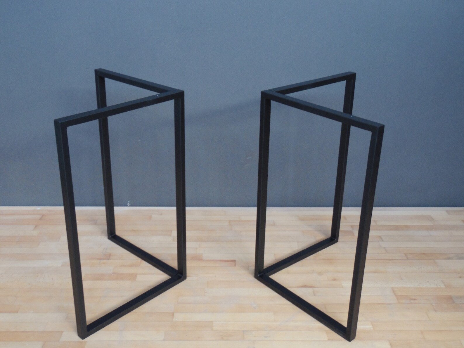 28 X 18 X 18 Dining Table Legs L-look Table | Etsy