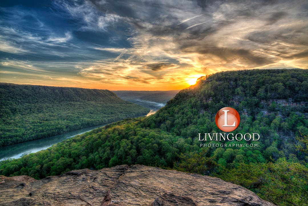 Chattanooga Landscape Photography Tennessee River Gorge in Chattanooga ...