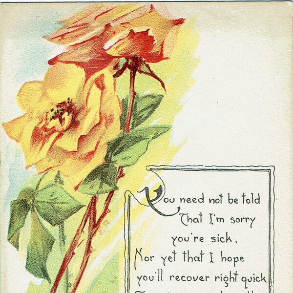 Get Well Card - Etsy