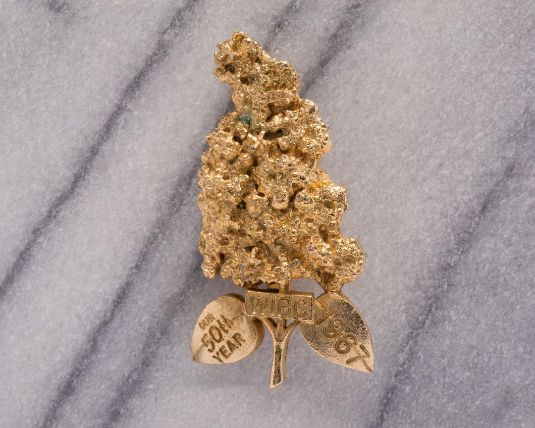 WIBC Brooch, Pin, "our 50th Year, 1967, Wibc" - Etsy