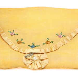 Padded Hosiery or Handkerchief Holder, Vintage - Etsy