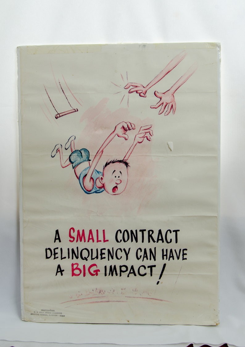 Vintage US Army Missile Command Headquarters Poster Small - Etsy