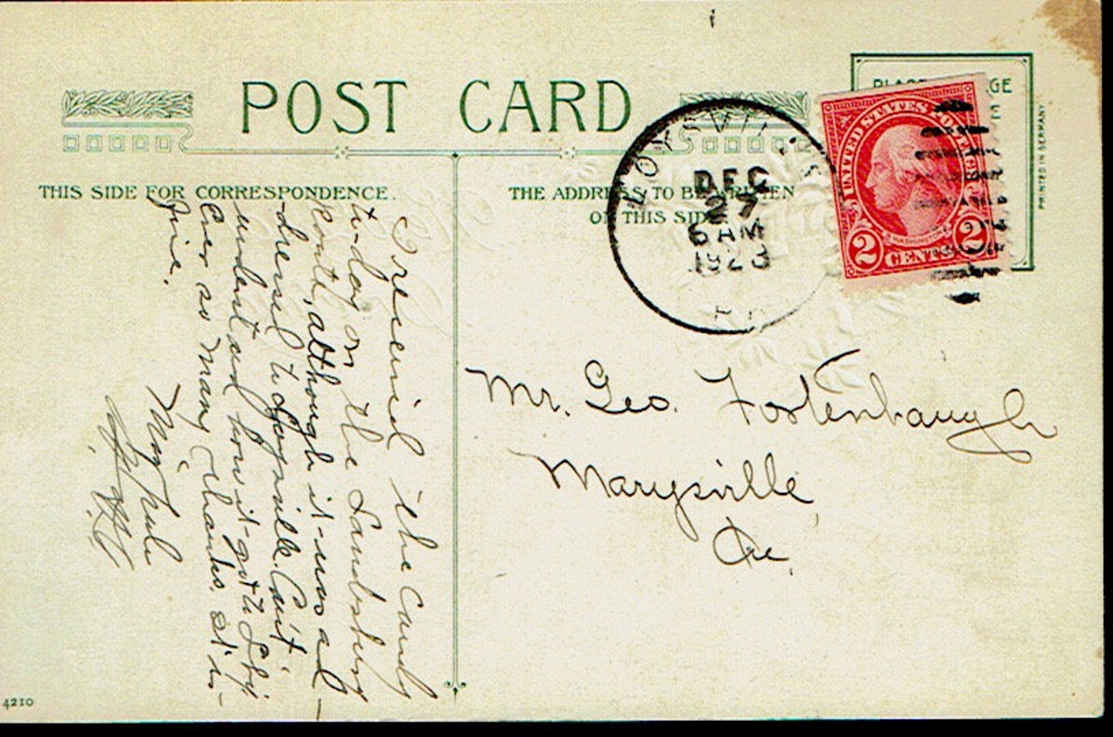 Five Used and Unused New Years Antique Postcards - Etsy