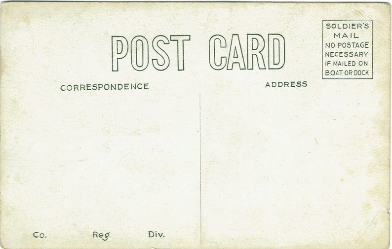 Five Vintage Military Postcards for Memorial Day or - Etsy