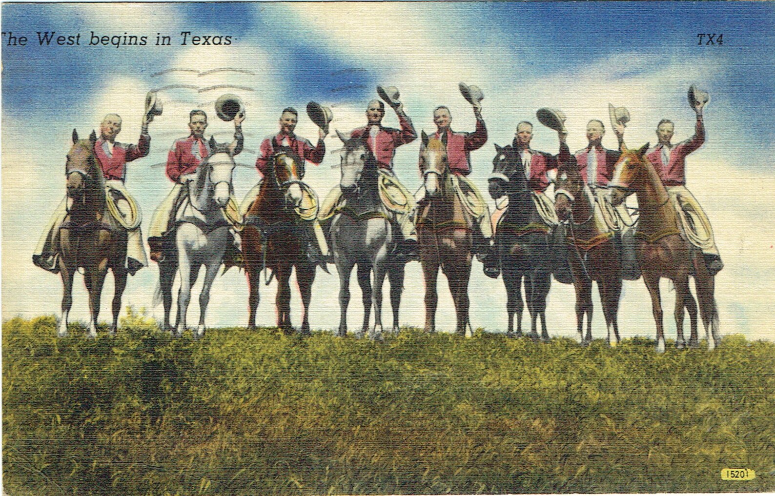 Vintage Post Cards: Lot of 5 Cowboy Westerns 1917 1945 - Etsy