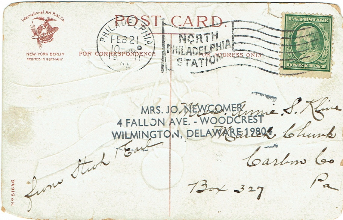 Trio of Vintage Washington's Birthday Post Cards Antique - Etsy