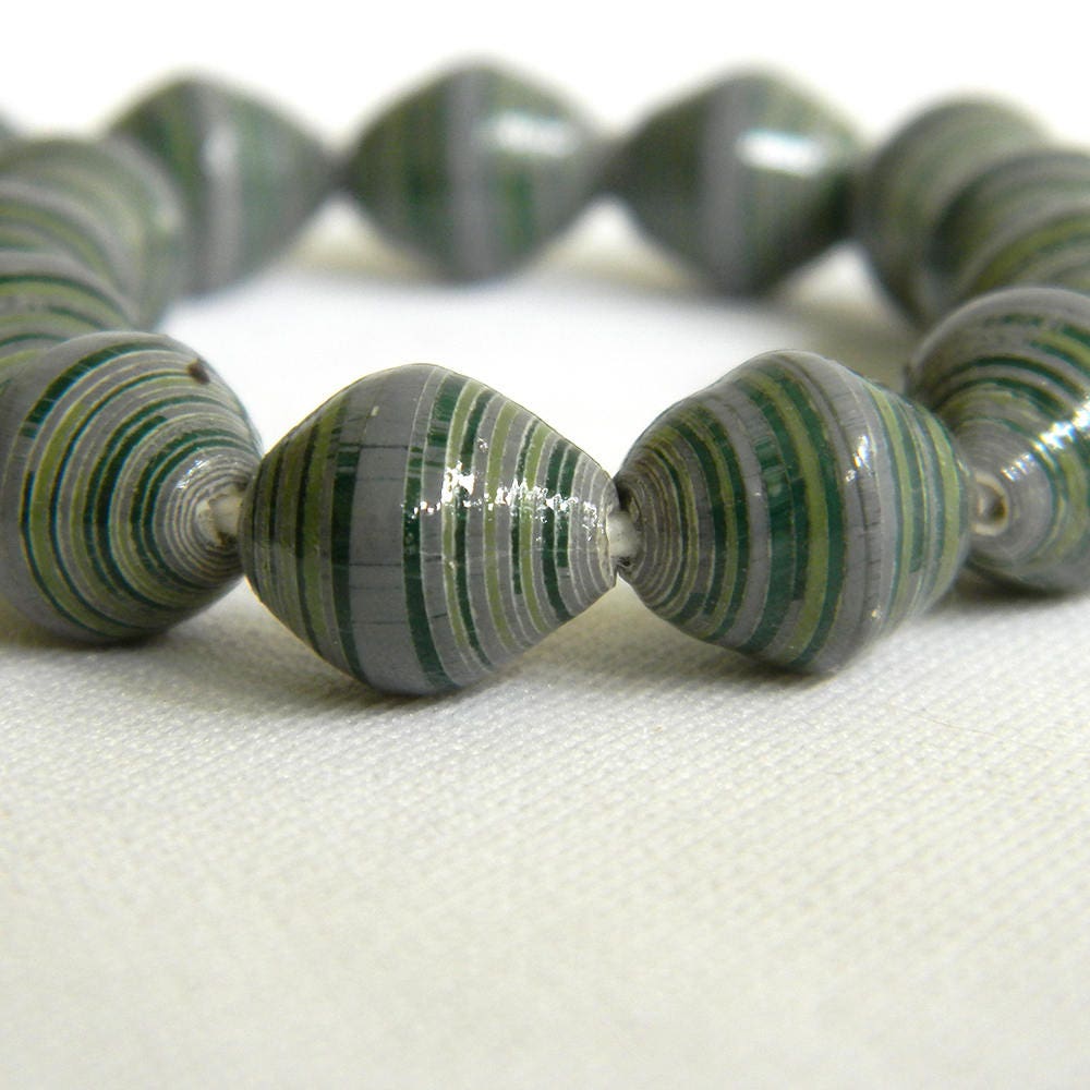 Handmade Beads Paper Beads Hand Painted Beads Jewelry - Etsy.de