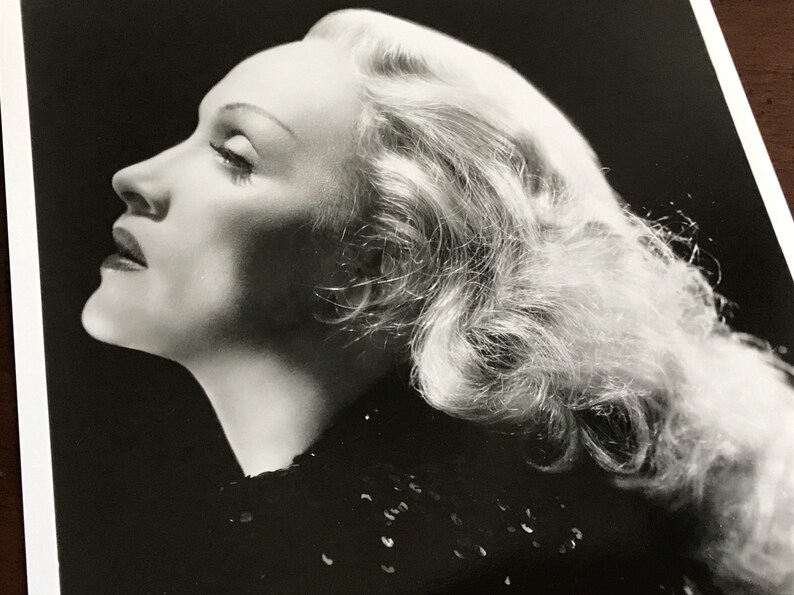 Vintage Marlene Dietrich Hollywood Femme Fatale Sex Symbol Etsy