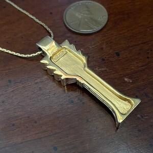 Vintage Crown Trifari Djed Necklace - Treasures of Tutankhamun - Gold ...