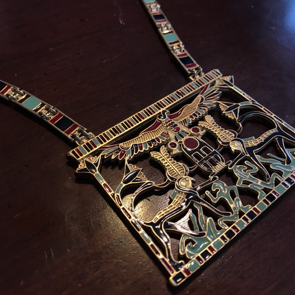 Egyptian Bull Necklace - Etsy