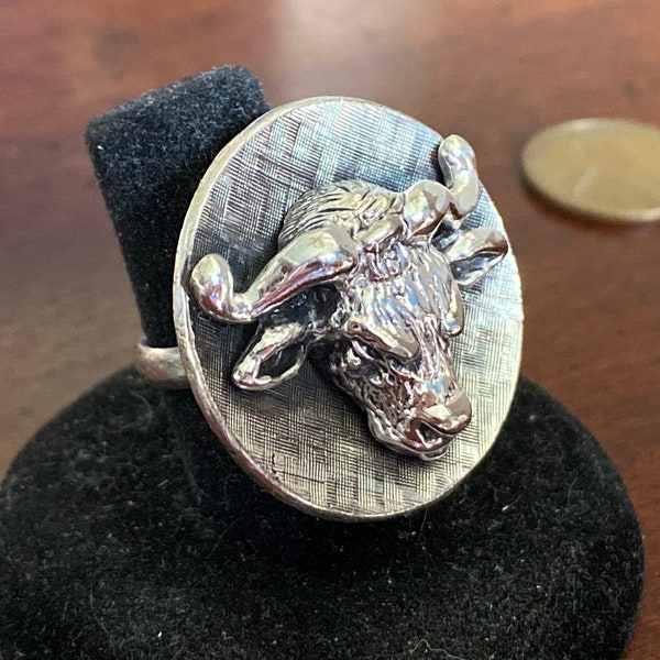 Taurus Ring - Etsy